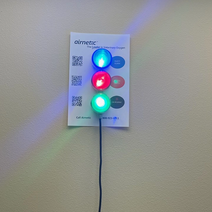 Remote Alarm Lights - Veterinary Oxygen Generators